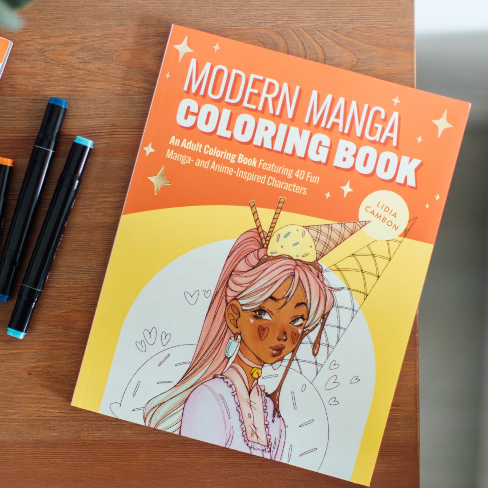 The Modern Manga Coloring Book – Blue Star Press